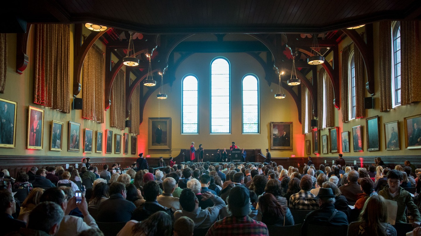 Departmental Ceremony Locations | Commencement | Brown University